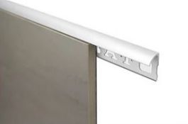 Half Round Angle - Aluminium